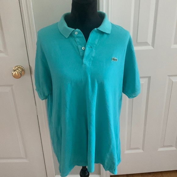Lacoste | Shirts | Vintage Mens Lacoste Polo Size 7 Xxl | Poshmark